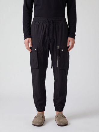 Thom Krom Pantalon cargo de jogging en tissu technique avec cordon de serrage