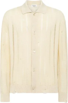 Laneus Homme, Pulls, Beige, Taille: L Maglia 100% Cotone