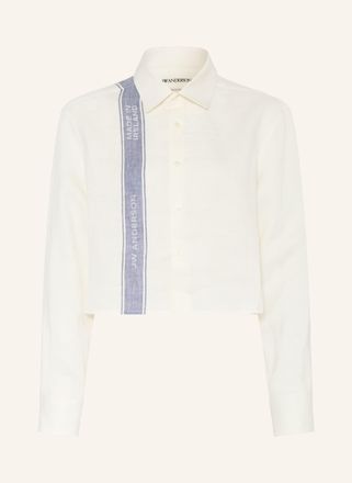 J.W.Anderson Jw Anderson Hemdbluse Aus Leinen weiss