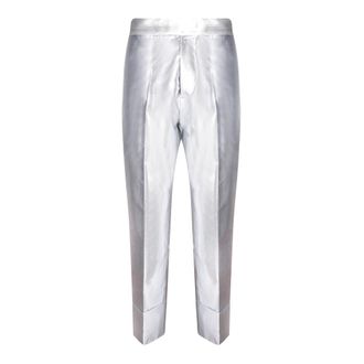 SAPIO Metallic Hose - - Trousers - Damen - Grau - M