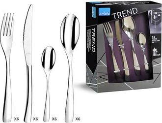 Amefa Coffret 24 Pièces Adagio, INOX