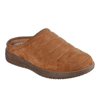 Skechers Herren Murette Garvanza Hausschuh, Tan Microfiber, 44 EU
