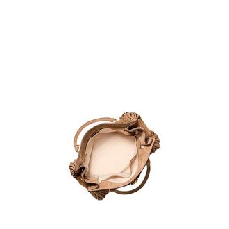 Michael Kors Sac &agrave; main Hamilton en cuir &agrave; franges