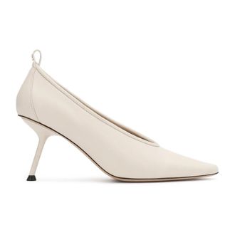 Kazar Pumps aus Leder - - Shoes - Damen - Wei&szlig; - 37 EU