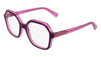 Longchamp LO2796 506 Lunettes transparentes pour femme Purple/Fucsia 53/19/140