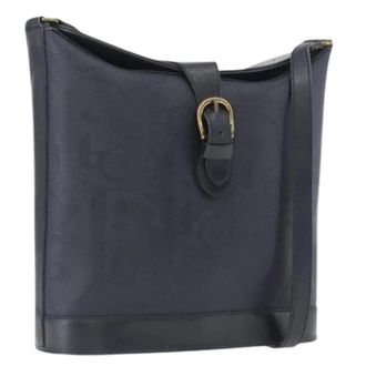 Dior Pre-owned Trotter Canvas Schultertasche - - Pre-owned - Damen - Blau - ONE SIZE