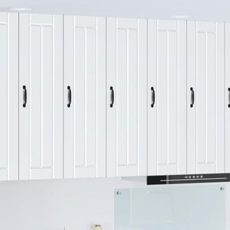 vidaXL vidaXL Armoire de cuisine Lucca Blanc 30 x 31 x 100 cm