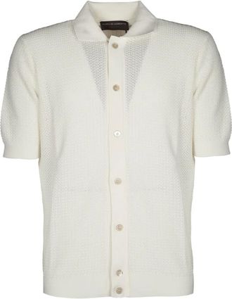 FILIPPO DE LAURENTIIS Homme, Chemises, Beige, Taille: XL Short Sleeve Chemises
