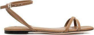BOSS Sandalen mit überkreuzten Riemen - Braun