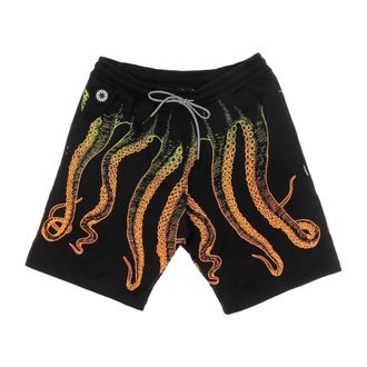 Octopus Gradient Sweatshorts Schwarz Leichte Trainingshorts - - Shorts - Herren - Schwarzk - XL