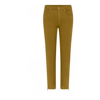 C.Ro Damen, Jeans, Gelb, 2XLGr&ouml;&szlig;e