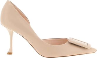 Roger Vivier Femme, Chaussures, Beige, Taille: 39 1/2 EU Heels