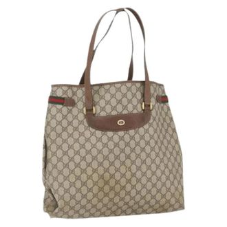 Gucci Pre-owned Vintage Plastik Tote Bag - - Pre-owned - Damen - Beige - ONE SIZE