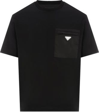 Prada T-shirt uni en coton
