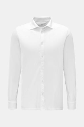 Fedeli Herren - Jersey-Hemd Jason Haifisch-Kragen wei&szlig;