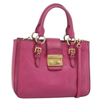 Miu Miu Pre-owned Hand Bag - - Pre-owned - Damen - Rosa - ONE SIZE