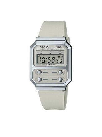 Casio Uhr A100WEF-8AEF Grau