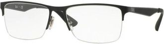 Ray-Ban unisex, Accessoires, Noir, Taille: 54 MM Rx6335 Optical Frame