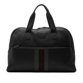 Gucci Pre-owned Sherry Line Boston Bag - Homme - Pre-owned - Noir - Taille: ONE Size