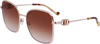 Liu Jo Femme, Accessoires, Jaune, Taille: 57 MM Lj155S Lunettes de soleil