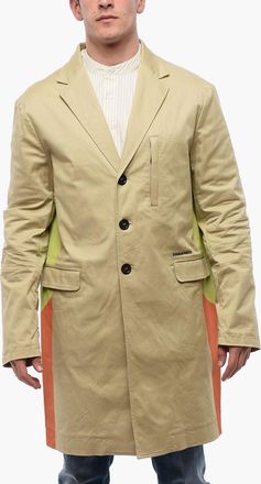 Dsquared2 Ungef&uuml;tterter Mantel Mit Pattentaschen Dsquared2