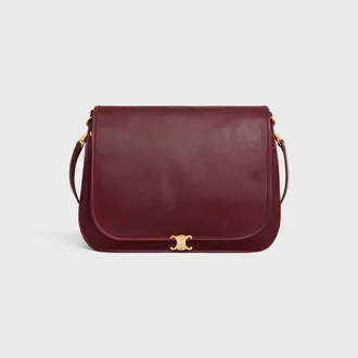 Celine Besace Shoulder Bag - Red