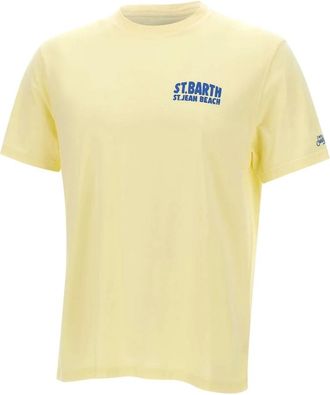 MC2 Saint Barth Homme, Tops, Jaune, Taille: M Portland Seagirls Beach T-Shirt
