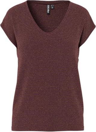 Pieces Pcbillo T-Shirt Lurex Stripes JRS Noos BC