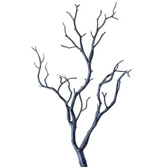 BESPORTBLE Lot de 3 Branches darbre s&eacute;ch&eacute;es artificielles pour Vase, Bricolage, f&ecirc;te, Mariage, d&eacute;coration dint&eacute;rieur - Bleu