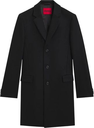 HUGO BOSS Herren, Mäntel, Schwarzk, 2XLGröße