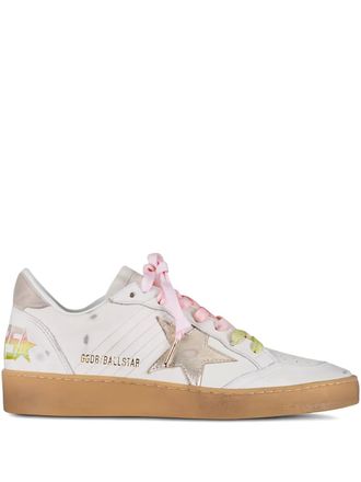 Golden Goose Sneakers mit Sterndetail - Nude