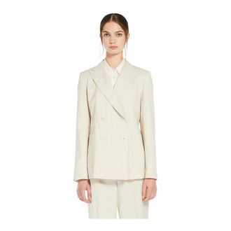 Max Mara Damen, Jacken, Wei&szlig;, XLGr&ouml;&szlig;e