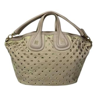 Givenchy Sac &agrave; main en cuir Pre-owned - Femme - Pre-owned - Beige - Taille: ONE Size