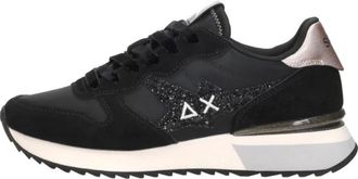 Sun 68 Femme, Chaussures, Noir, Taille: 38 EU Stargirl Glitter Logo