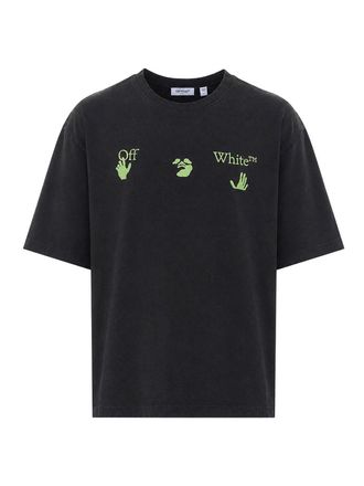 Off-white T-Shirt - Schwarz