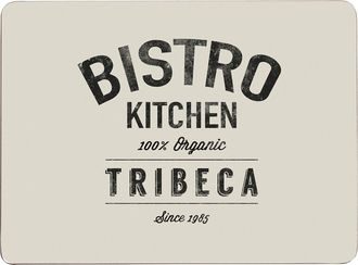 Premier Housewares Bistro-Set mit 4 Tischsets, Kork