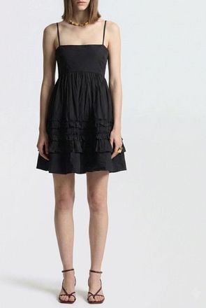 Ganni Robe GANNI Femme couleur Noir