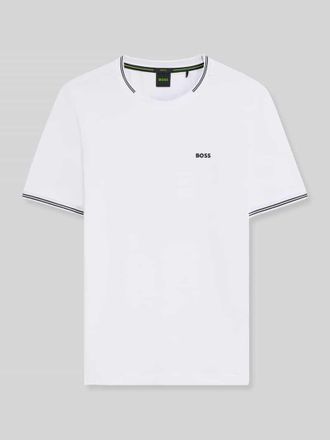 HUGO BOSS Regular Fit T-Shirt aus Baumwoll-Mix Modell TAUL