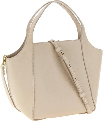 Brunello Cucinelli Sartorial Bucket Top Handle Bag - Beige