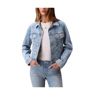 Calvin Klein Jeans Damen, Jacken, Blau, MGr&ouml;&szlig;e