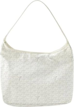 Goyard Pre-owned Sac Bandouli&egrave;re Vintage - Femme - Pre-owned - Blanc - Taille: ONE Size