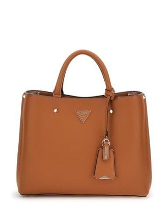 Guess sac &agrave; &eacute;paule Meridian II Girlfriend Satchel Cognac brun