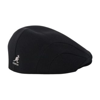 Kangol Femme, Accessoires, Noir, Taille: XL Élégant Tropic Polyester Chapeau Noir