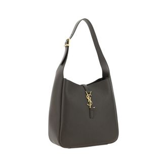 Saint Laurent Womens Bicolor Calf Leather Bos Taurus Shoulder Bag