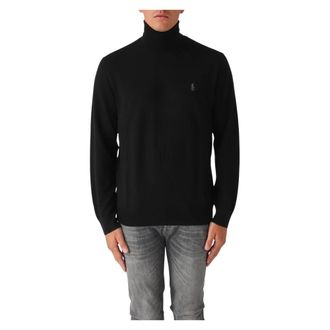 Polo Ralph Lauren Homme, Pulls, Noir, Taille: S Turtleneck Knit