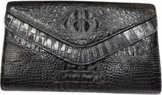 Generic Sac cabas pour femme, cr&eacute;ateur de mode, en cuir v&eacute;ritable crocodile, petit sac &agrave; main enveloppe pour femme, en cuir v&eacute;ritable alligator, sac bandouli&egrave;