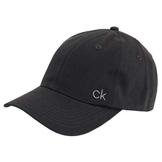 Calvin Klein Hommes Coton Classique Cap - Charbon