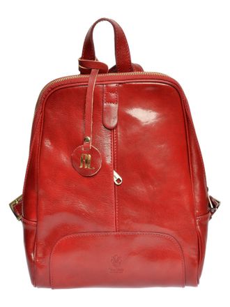 Anna Luchini Rot Rindsledertasche