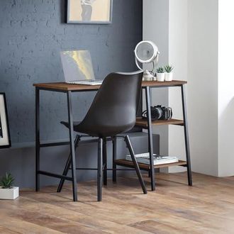 Julian Bowen Tribeca Schreibtisch, Walnuss, 120 x 80 cm