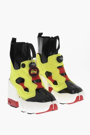 Maison Margiela MM22 X REEBOK Tabi-Pull-On-Stiefeletten mit 10cm aufblasbarem Detail Maison Margiela